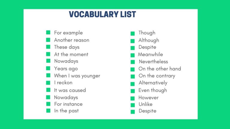 350+ Vocabulary words for IELTS: Meaning, Difficult & New English words ...