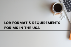 LOR for MS in USA: Samples & Format