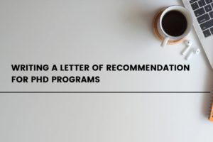 Letter of Recommendation for PhD: Sample, Examples & PDFs