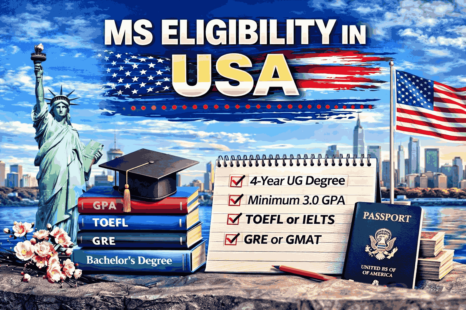 MS Eligibility in USA 2026: Full Guide for Indians