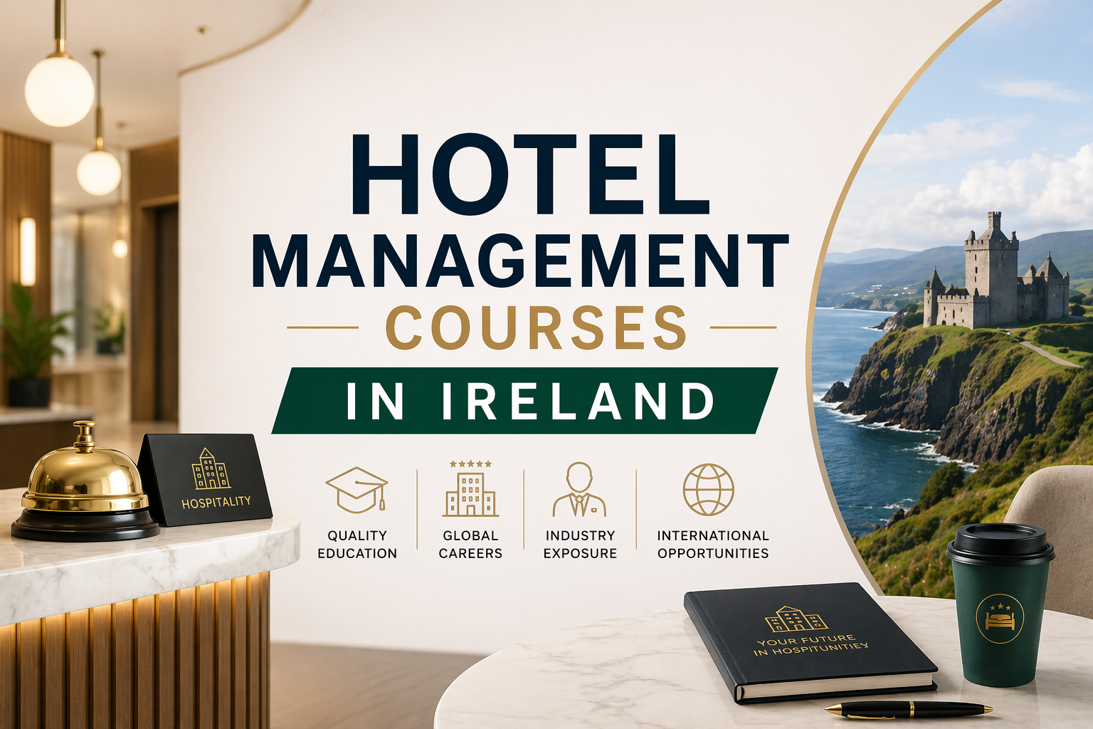 Hotel Management Courses in Ireland: Fees, Colleges & Jobs 2026